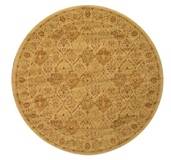 EORC Ivory Traditional Oriental Panel Kashmir Rug – RolledRugs